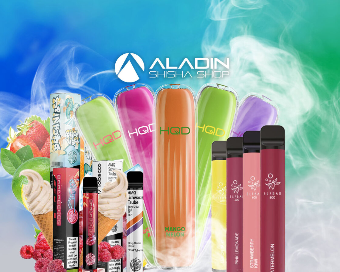 Top 3 Einweg Vapes für unterwegs: HQD, Elfbar und 187 Strassenbande