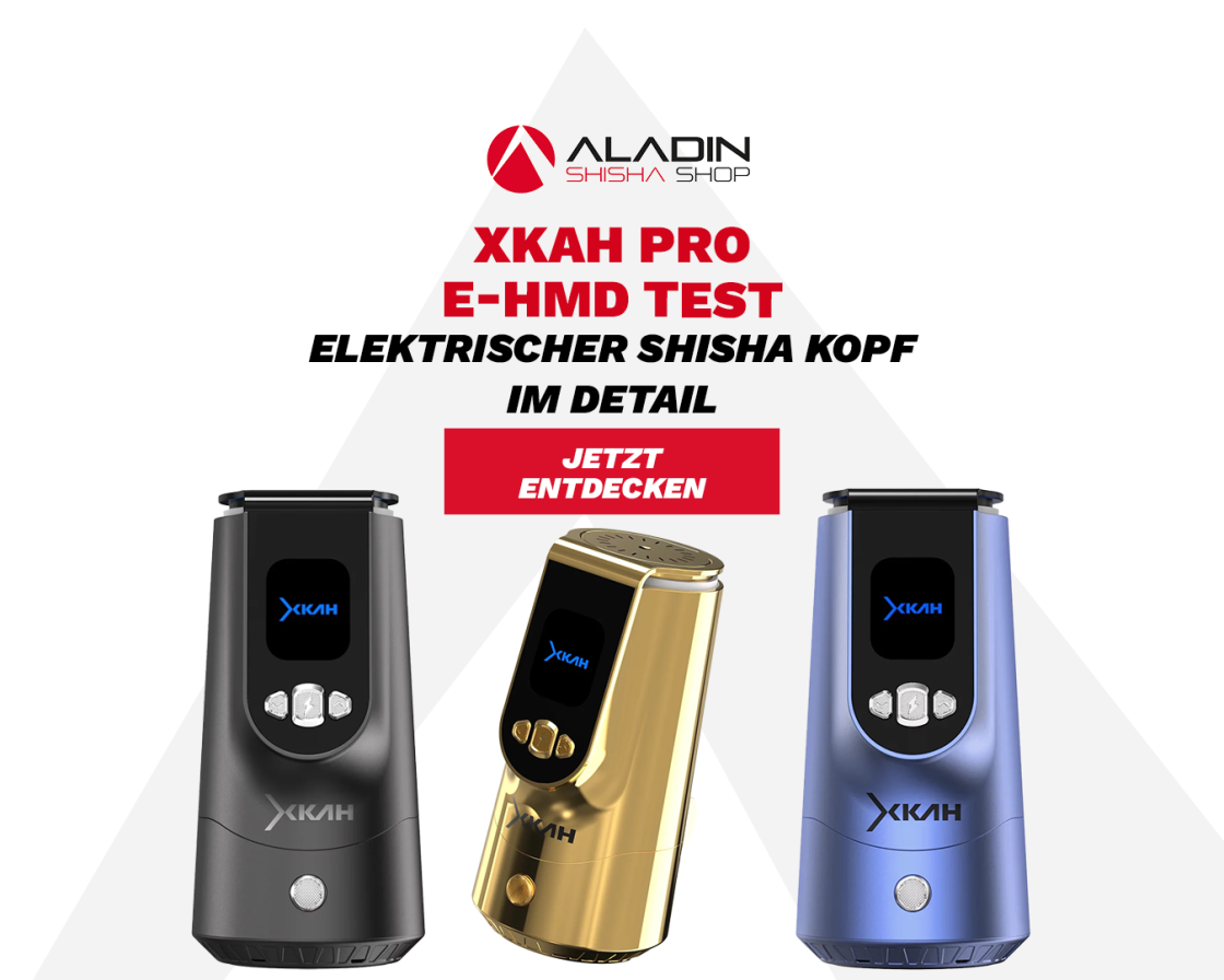 XKAH Pro E-HMD im Test – Elektrischer Shisha Kopf erklärt