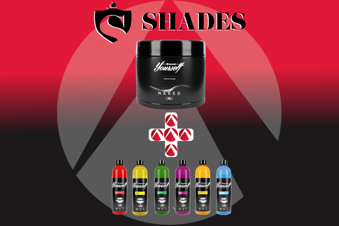Shades Yourself - das neue Shisha Tabak 2-Komponenten-System