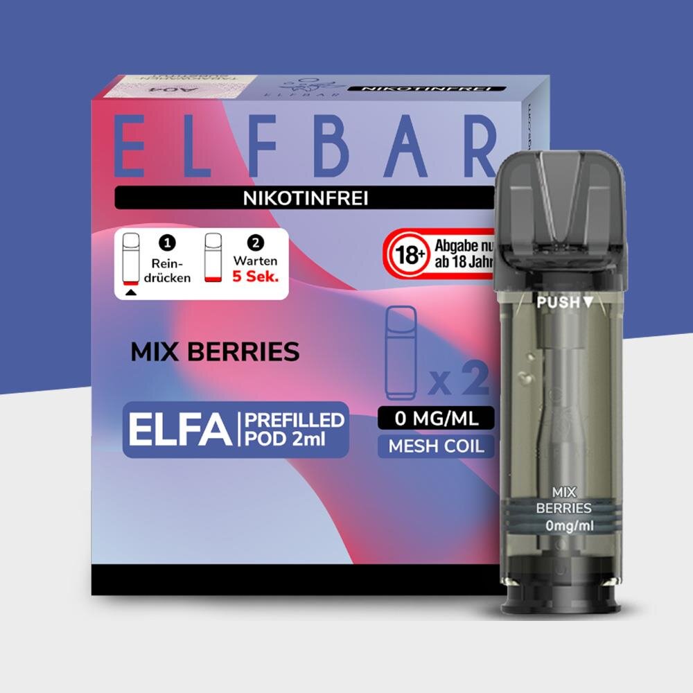 ELFA - Mixed Berries Nikotinfrei – Pod | kaufen, 5,99