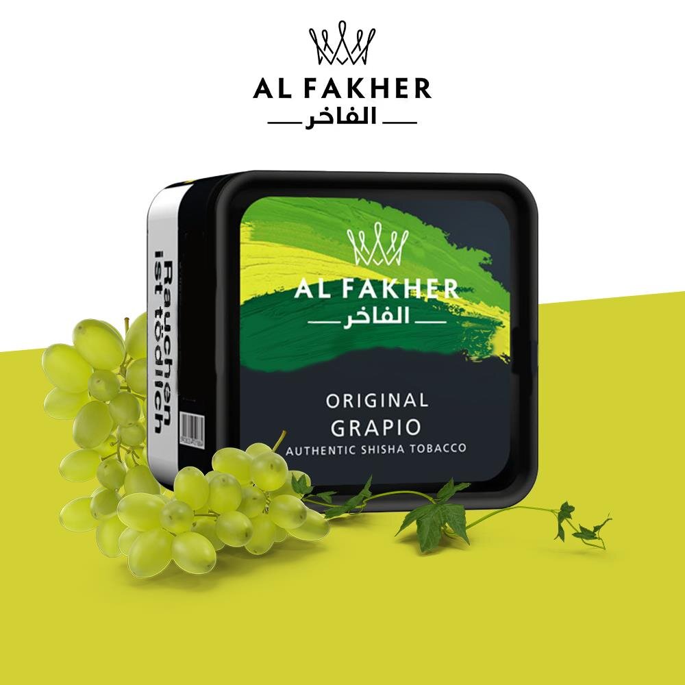 Al Fakher - Grapio Shisha Tabak 1000g | online kaufen, 104,90