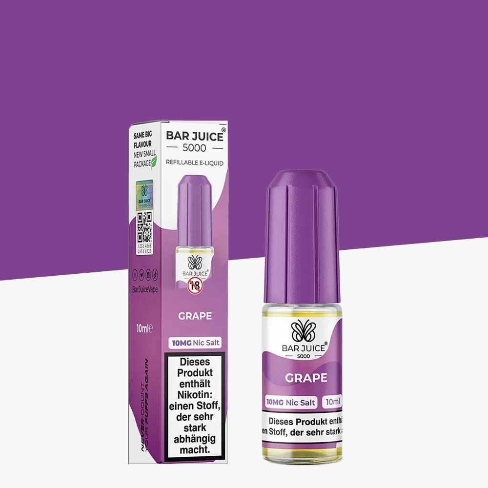 Bar Juice 5000 - Grape 10mg/ml - Vape Juice | buy cheap online, 7,99