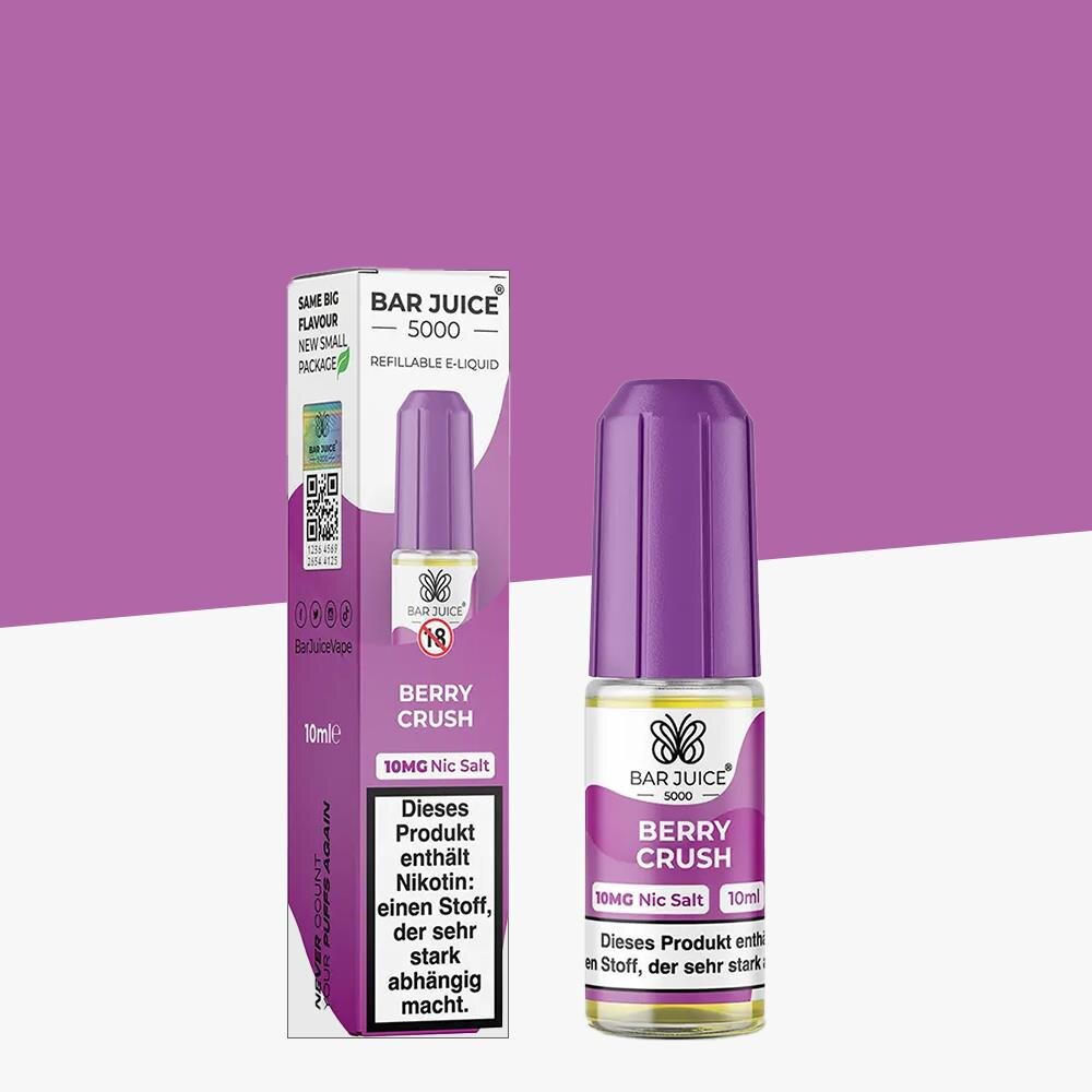 Bar Juice 5000 - Berry Crush 10mg/ml - E-Liquid, 6,99