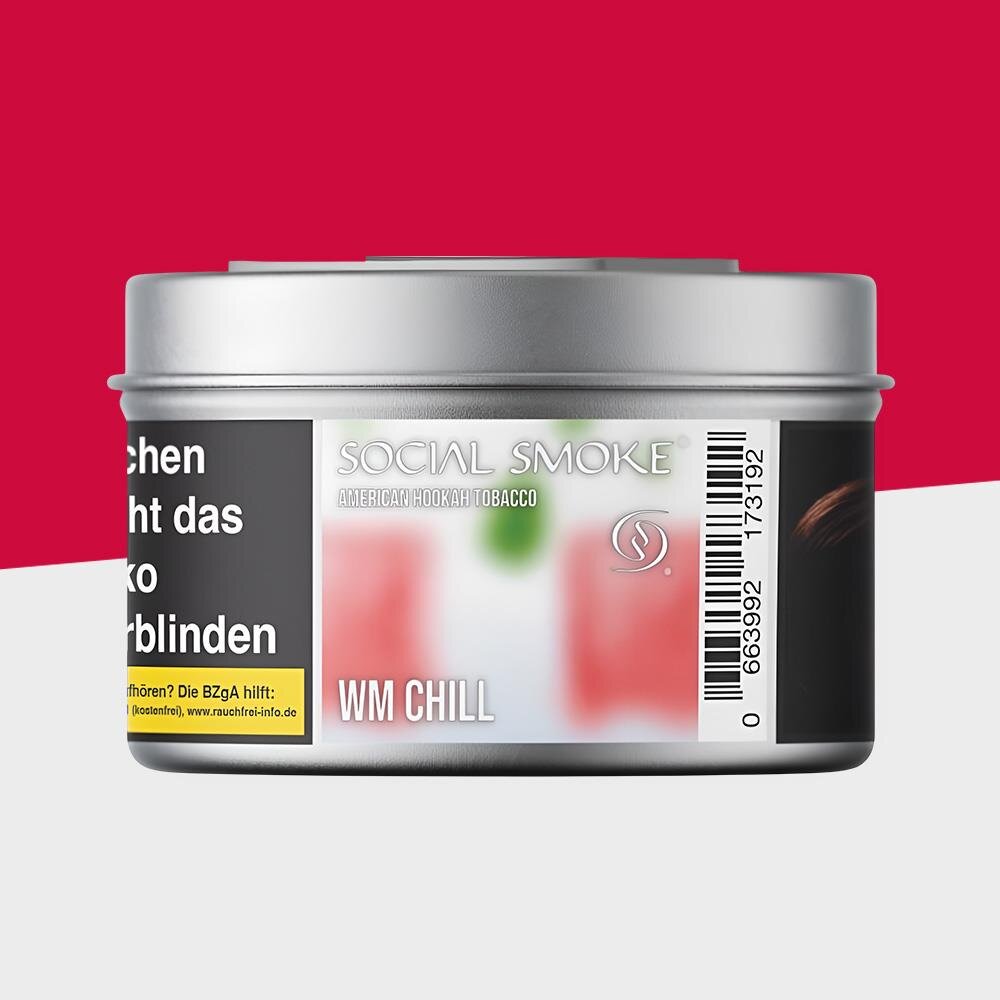 Social Smoke - WM Chill Shisha Tabak 200g | günstig online kaufen, 28,90