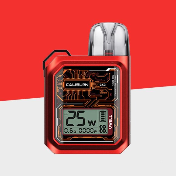 Uwell Caliburn GK3 - Red Pod Kit | günstig online kaufen, 29,99