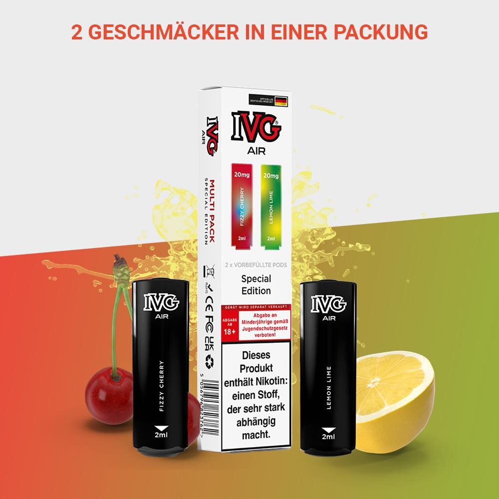 IVG Air 2 in 1 - Special Edition - Pod 20mg/ml (2er Pack) | kaufen, 5,99