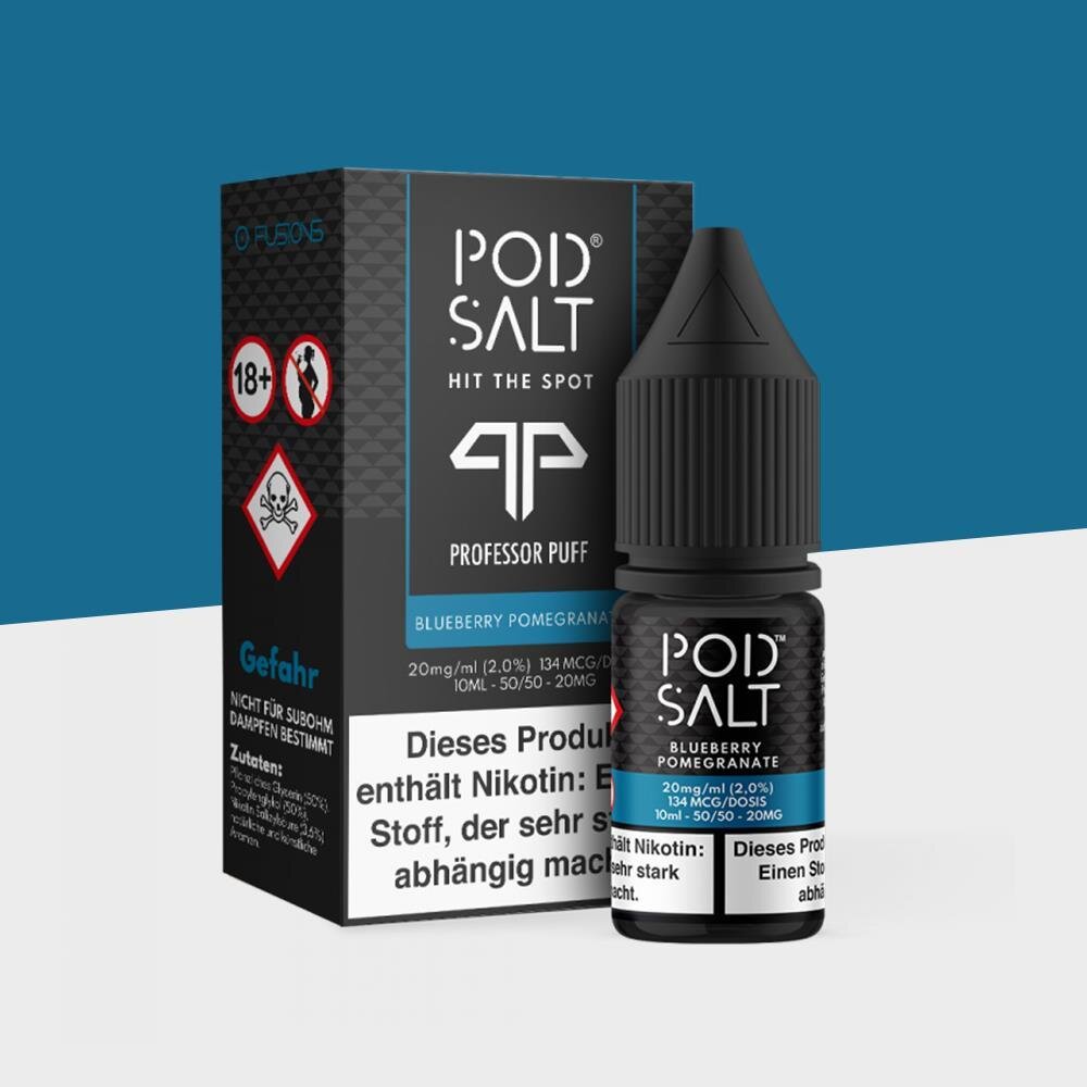 Pod Salt Fusion - Blueberry Pomegranate 11mg/ml - Vape Juice, 7,99