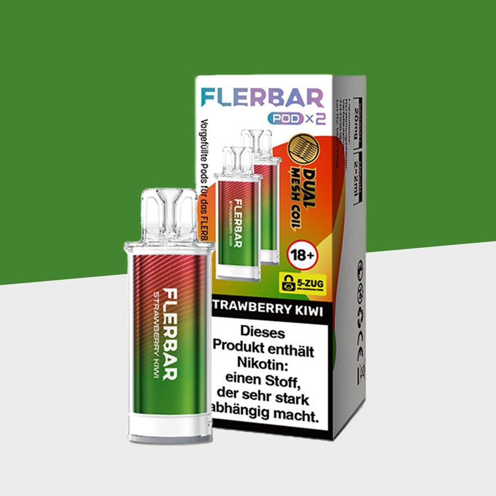 Flerbar - Strawberry Kiwi - Pod | kaufen, 6,99