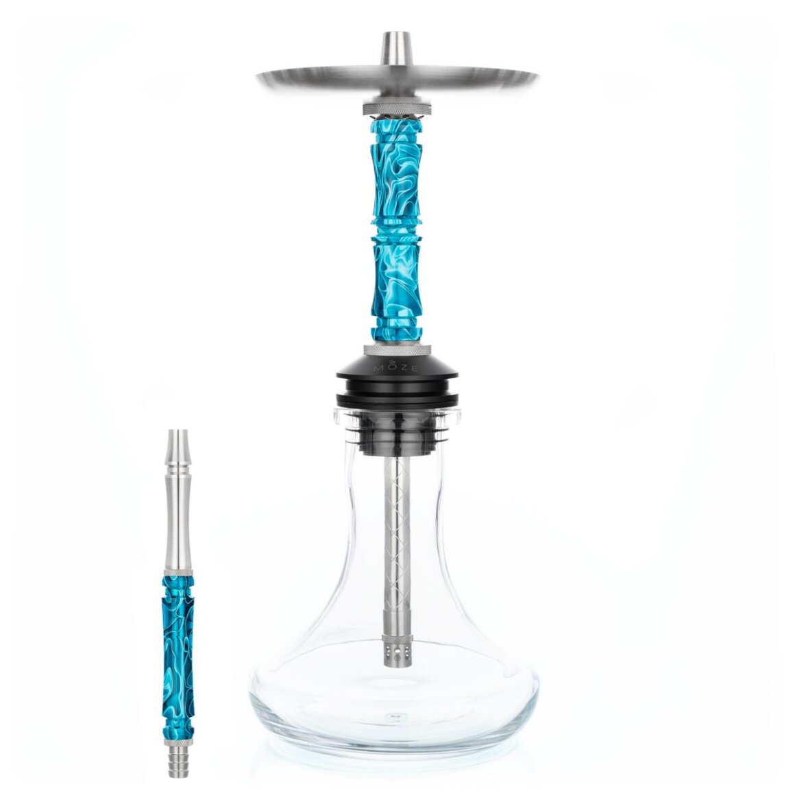 Moze Shisha Breeze Two Wavy Blue | günstig Online kaufen, 129,99