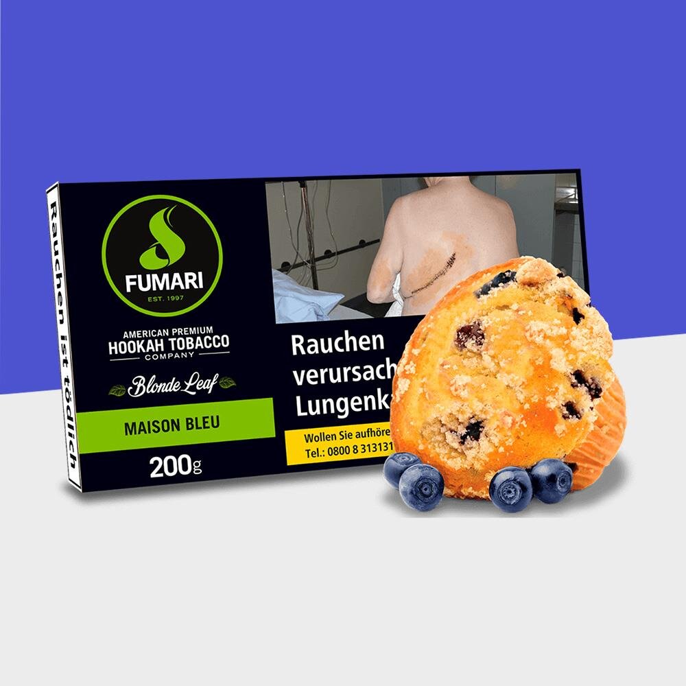 Fumari - Maison Bleau Shisha Tabak 200g | online kaufen, 28,90