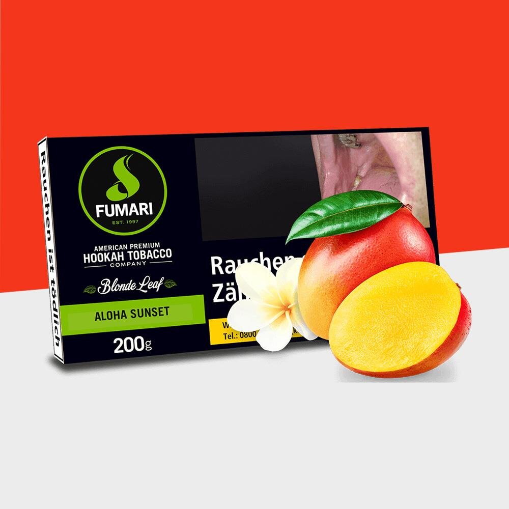 Fumari - Aloha Mango - Shisha Tabak 200g | online kaufen, 28,90