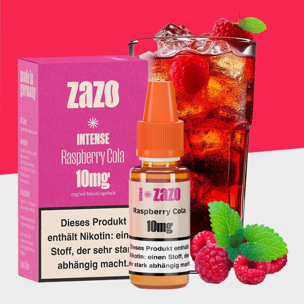 ZAZO Intense - Raspberry Cola 10mg/ml – E-Liquid | günstig kaufen, 7,99