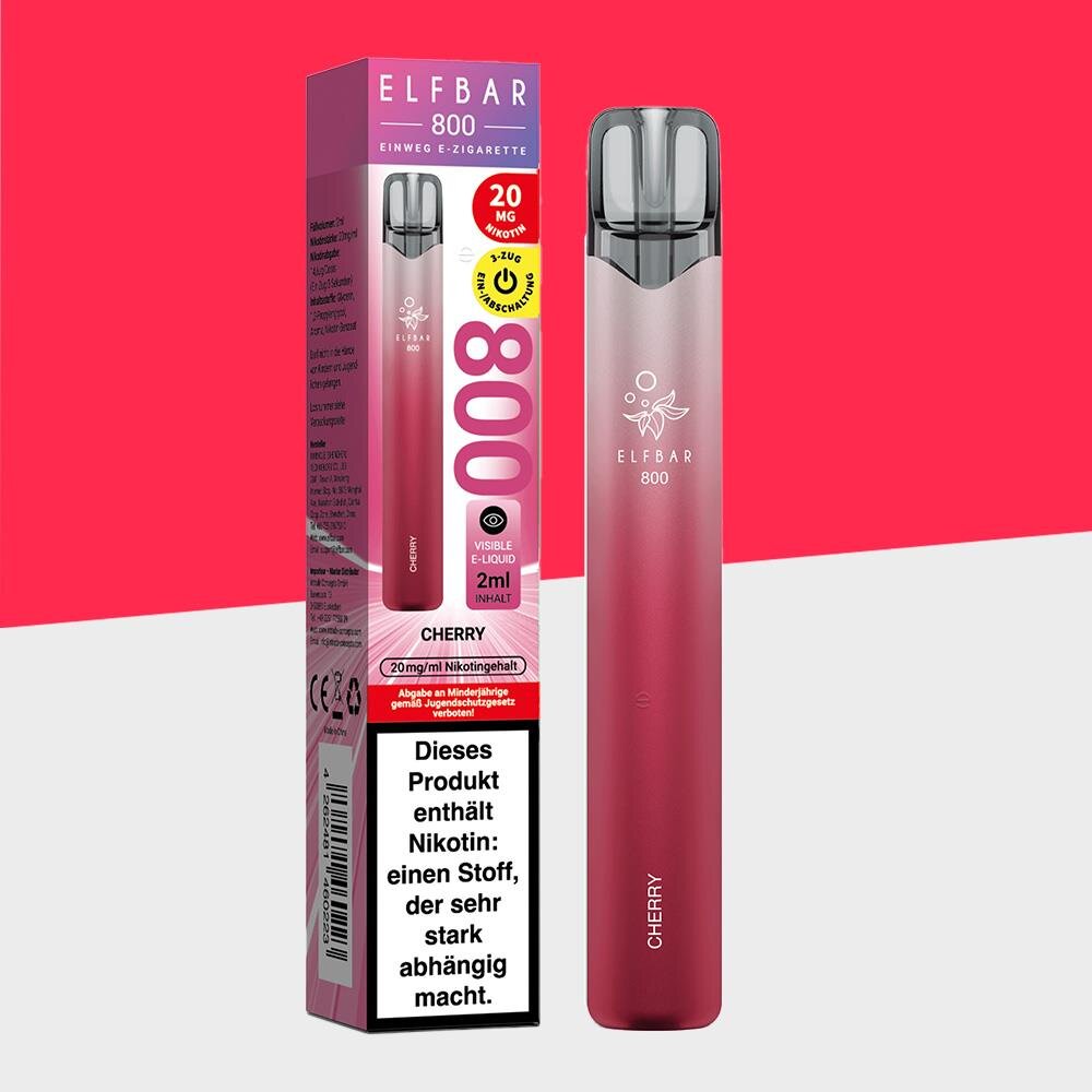 Elfbar 800 - Cherry - Vape | online kaufen, 5,99