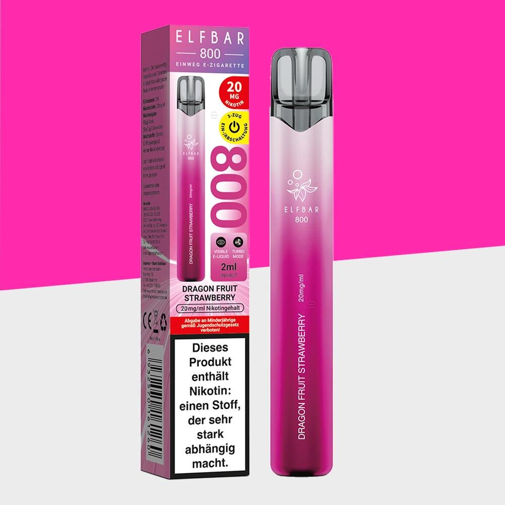 Elfbar 800 - Dragon Fruit Strawberry – Vape | kaufen, 5,99