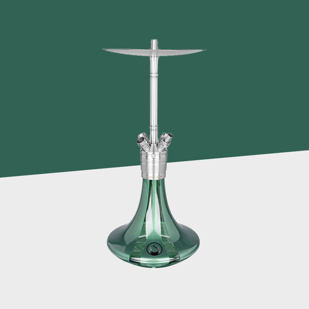 Steamulation - Emerald Green Metallic Ultimate Gen. III Shisha, 399,90