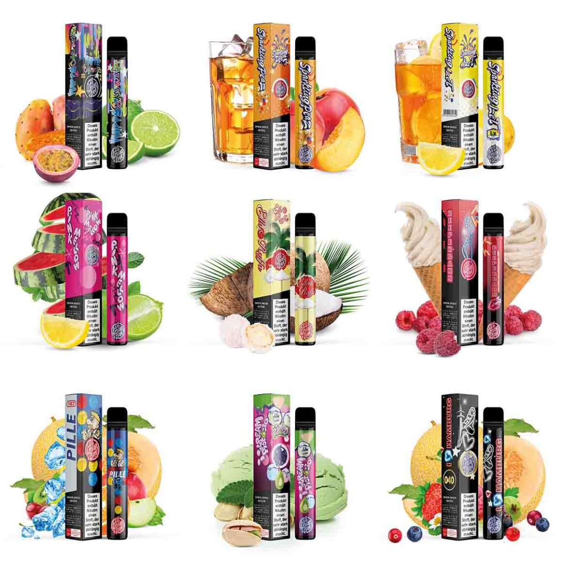 HOOKAIN NANO X - E-Shisha - Banana Ice - im Aladin Shisha Shop, 5,90