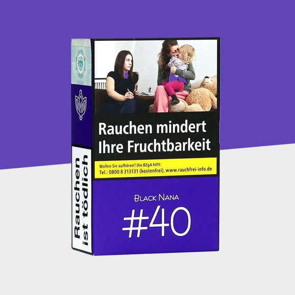 NameLess Tabak 25g #40 Black Nana | Online kaufen, 4,00