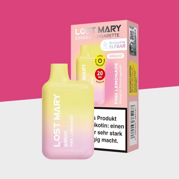 Lost Mary by Elfbar - Pink Lemonade - Vape | kaufen, 6,99