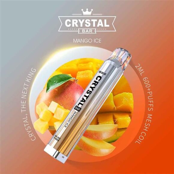 SKE Crystal Bar 600 Mango Ice - Einweg Vape - im Aladin Shisha Shop, 6,99