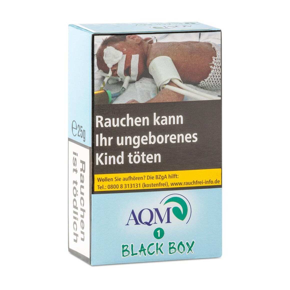 Aqua Mentha Shisha Tabak 25g #1 Black Box | Online kaufen, 4,00