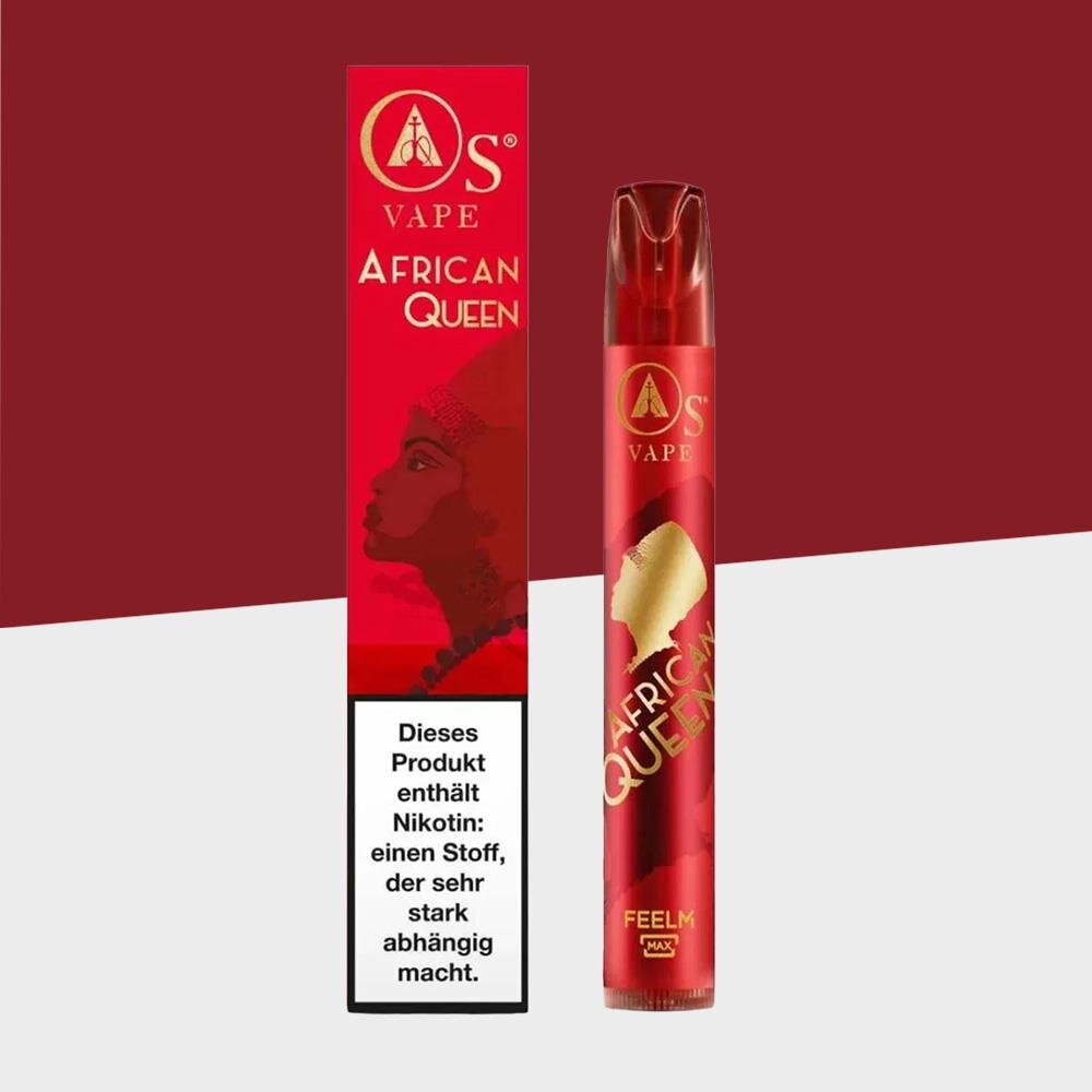 O´s Vape African Queen | E-Shisha | günstig Online kaufen, 6,99