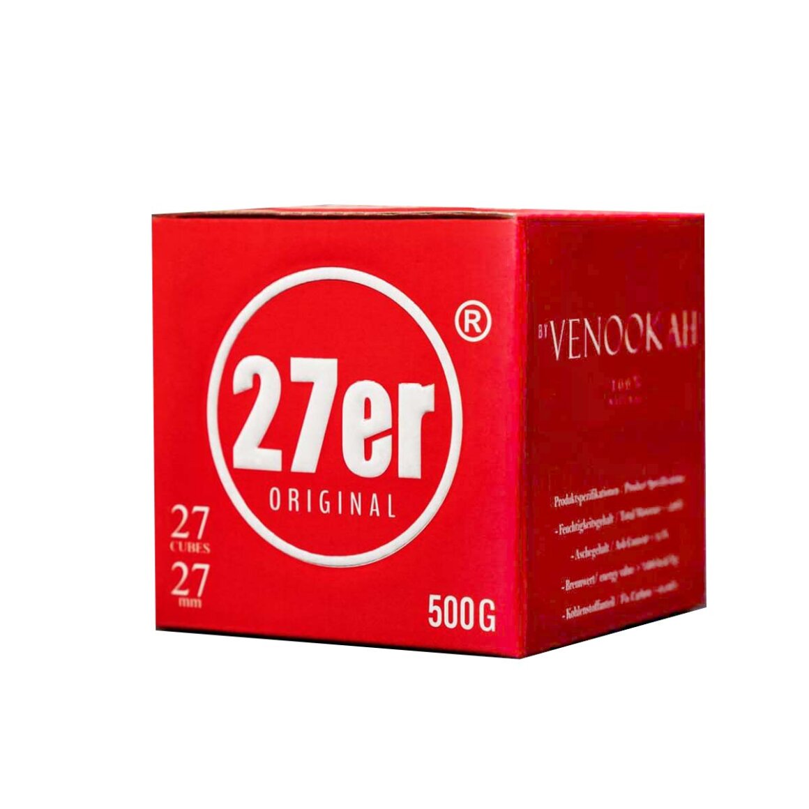 27er Original Naturkohle - 500g, 2,99