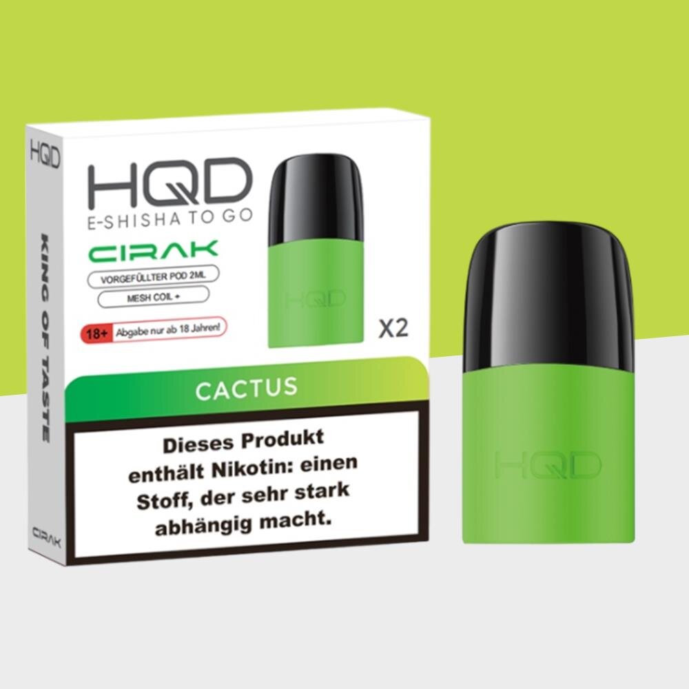 HQD Cirak Cactus - Pod System | 2er Pack Pods | günstig Online kaufen ...