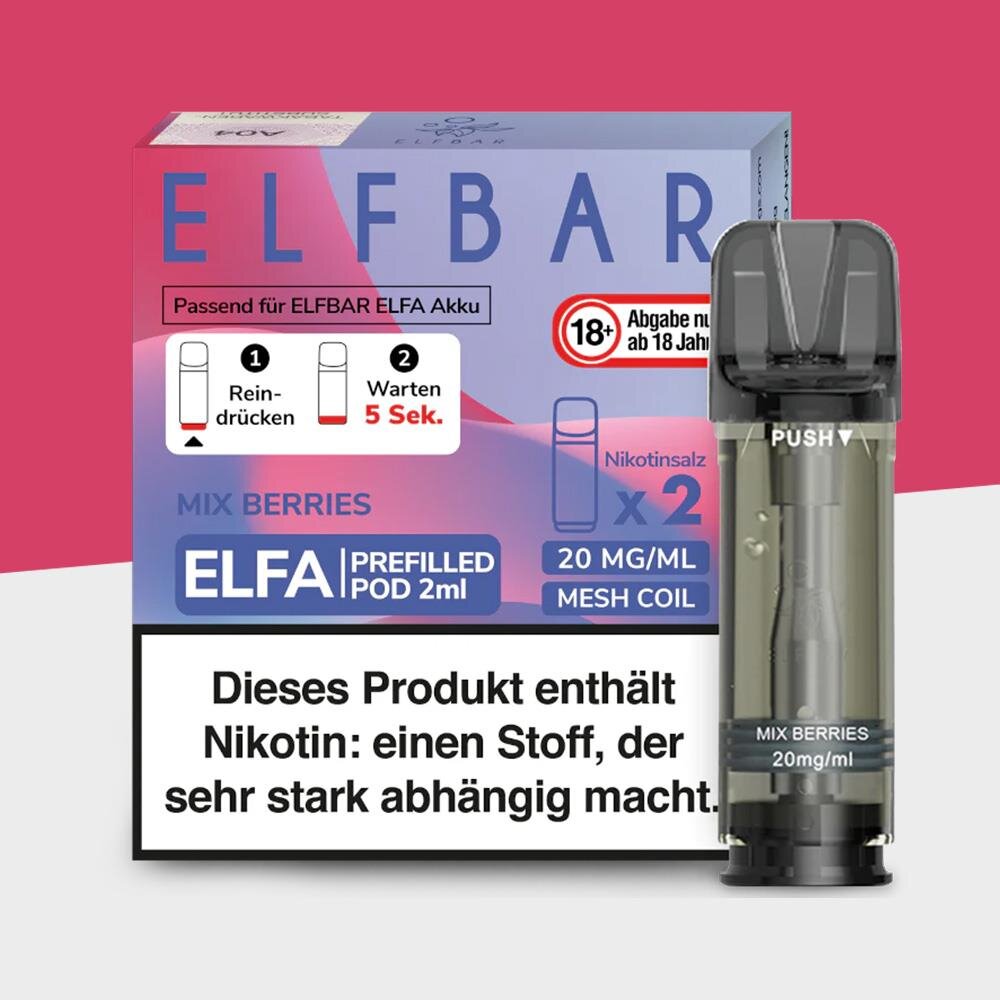 ELFA by Elfbar - Mixed Berries - Pod | online kaufen, 5,99