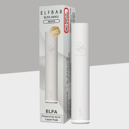 ELFA by Elfbar - White - Pod System | E-Zigarette | günstig Online ...