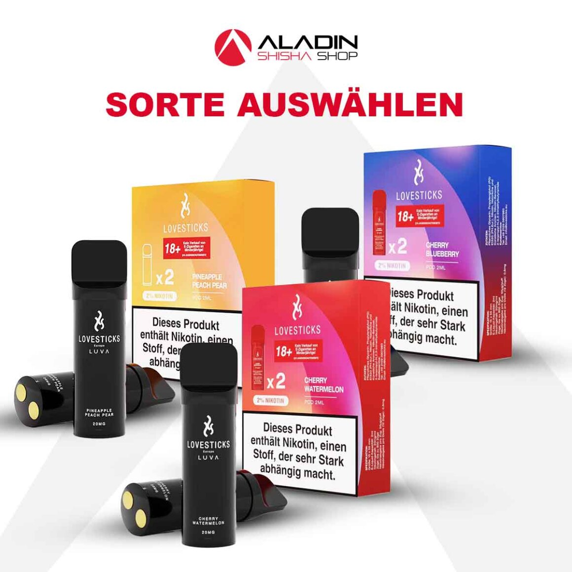 Lovesticks LUVA - Pod (2er Pack) | online kaufen, 5,99