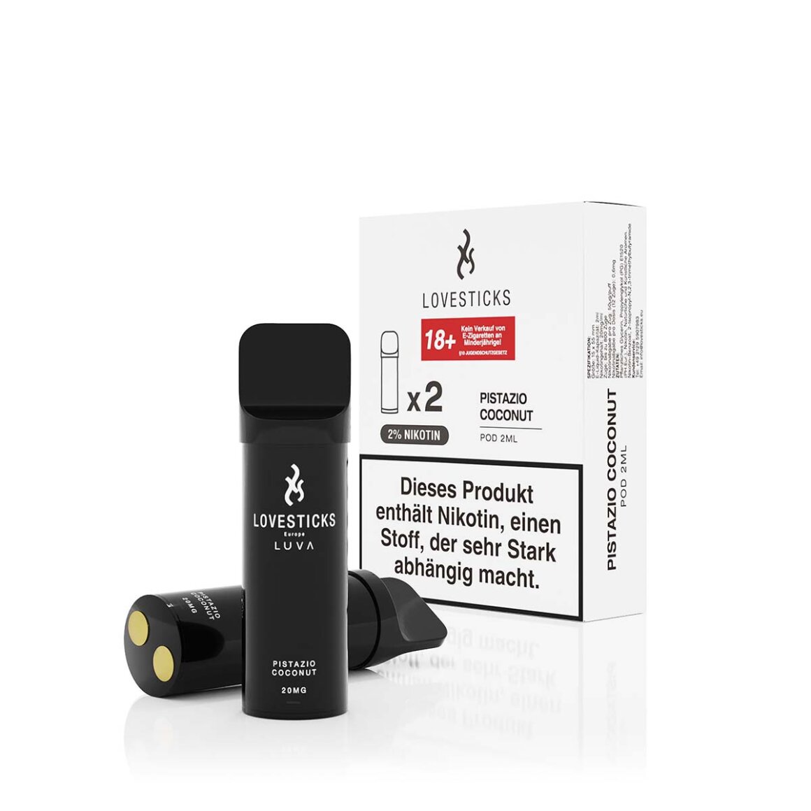 Lovesticks LUVA - Pistazio Coconut - Pod | kaufen, 5,99