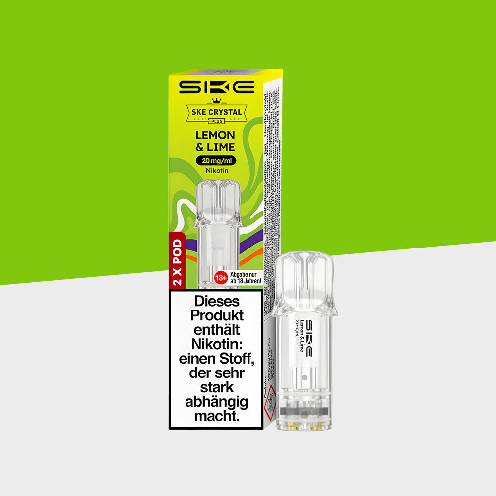 SKE Crystal Plus - Lemon & Lime - Pod | kaufen, 7,99
