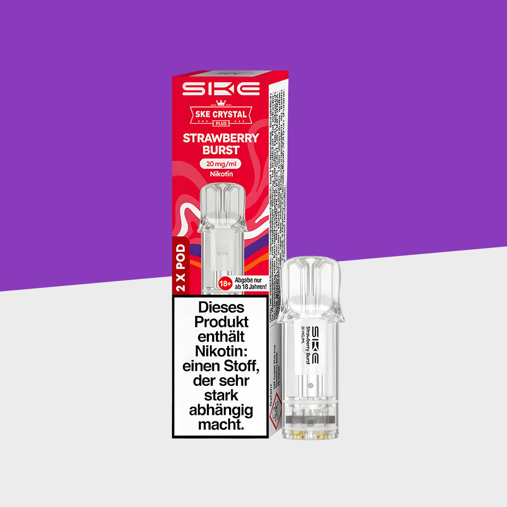SKE Crystal Plus - Strawberry Burst - Pod | kaufen, 7,99