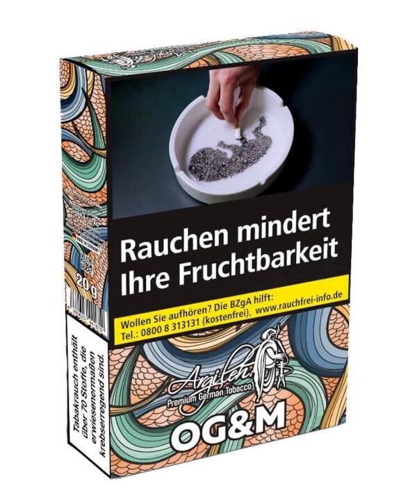 Argileh Shisha Tabak 20g OG & M | Online kaufen, 3,50