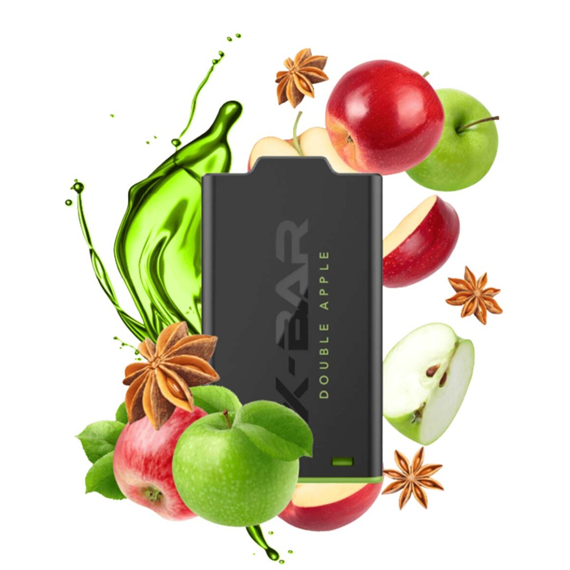 X-BAR Shisha - Double Apple - Pod | online kaufen, 10,99