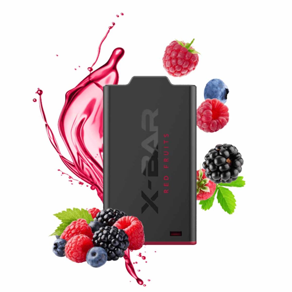 X-BAR Shisha Red Fruits | Pod System | buy cheap online, 10,99