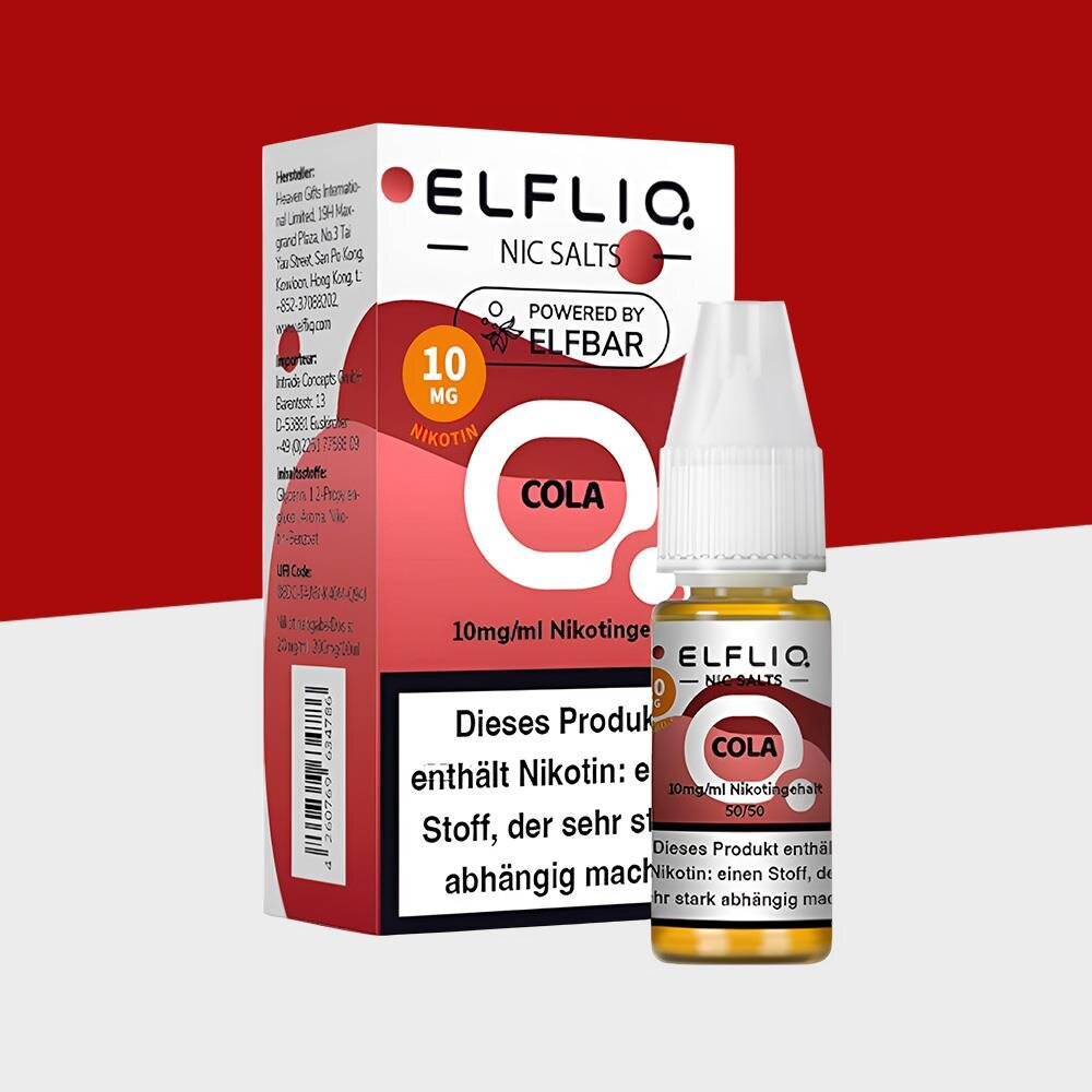 ELFLIQ by Elfbar - Cola 10 mg | E-Liquid | günstig online kaufen, 7,99