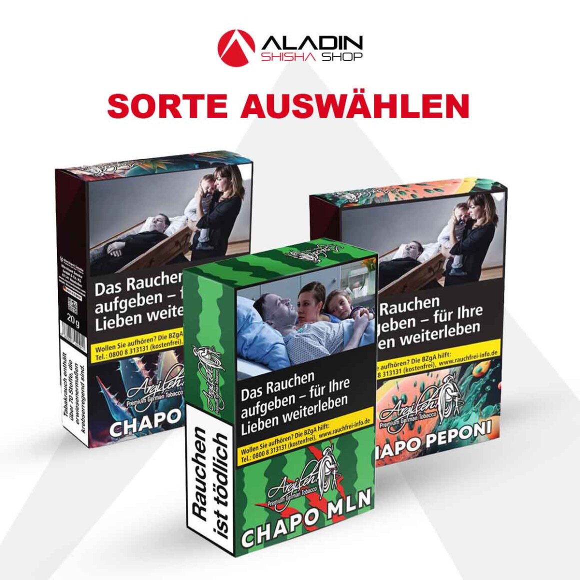 Argileh - CHAPO PIKS - Shisha Tabak 200g | günstig online kaufen, 26,90