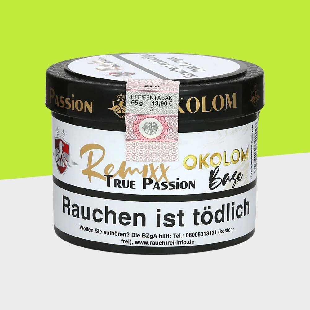 True Passion Remixx Tabak 65g Okolom Schnell Und Günstig Kaufen 13