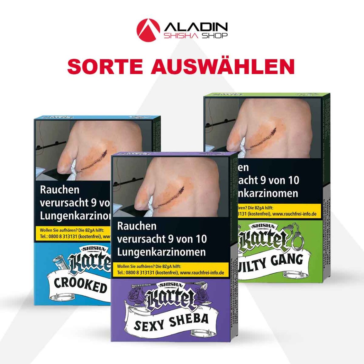 Shisha Kartel Tobacco 25g | buy online, 3,00