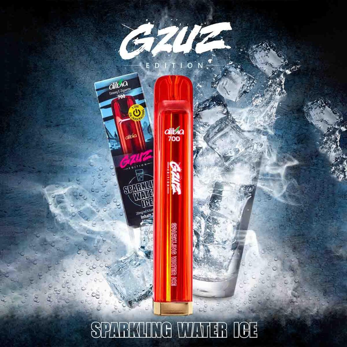 GZUZ V2 - Sparkling Water Ice - Vape | kaufen, 4,99