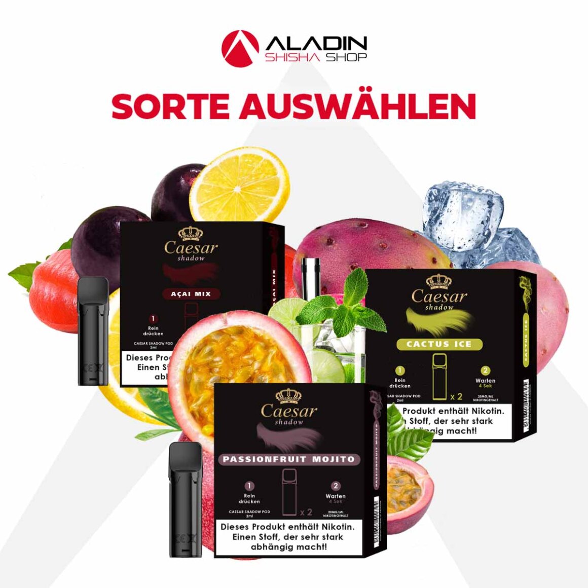 HQD Cirak Pods 2er Pack - Pod System | günstig kaufen, 6,99