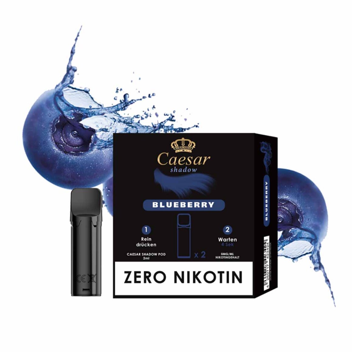 Caesar Shadow - Blueberry 0mg/ml - Pod | kaufen, 5,99