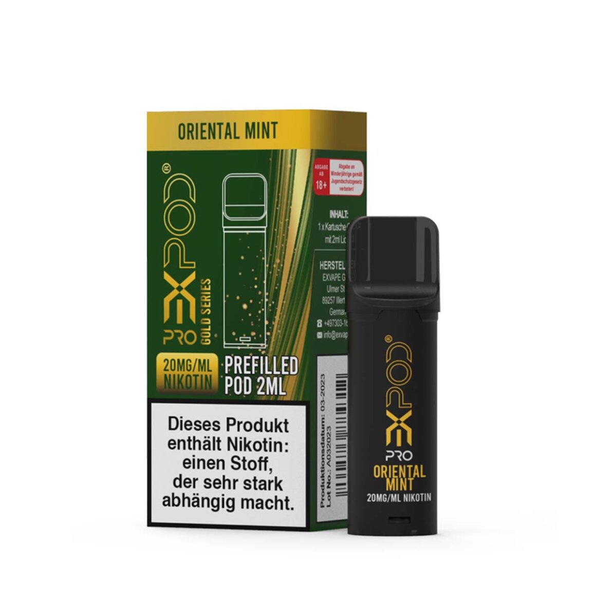 eXvape Expod Pro - GS - Oriental Mint - Pod | kaufen, 4,99