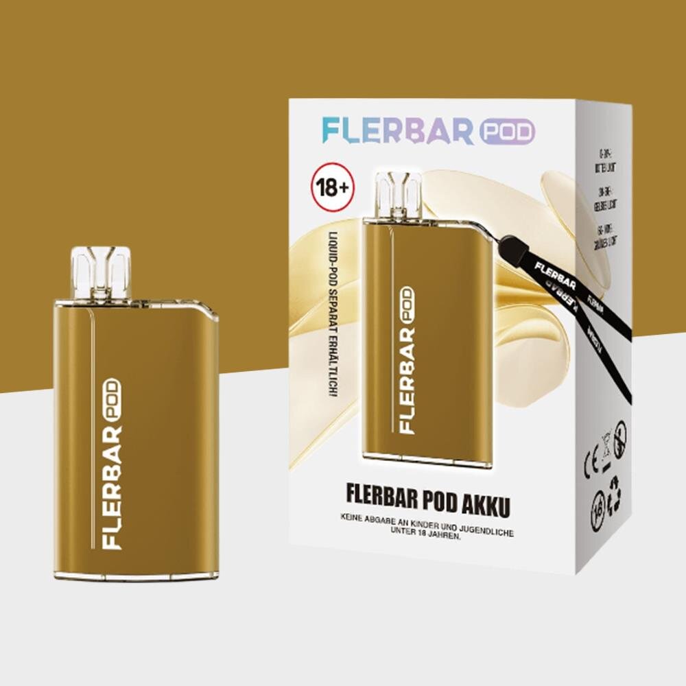 Flerbar - Golden - Pod System | günstig im Aladin Aladin Shisha Shop ...