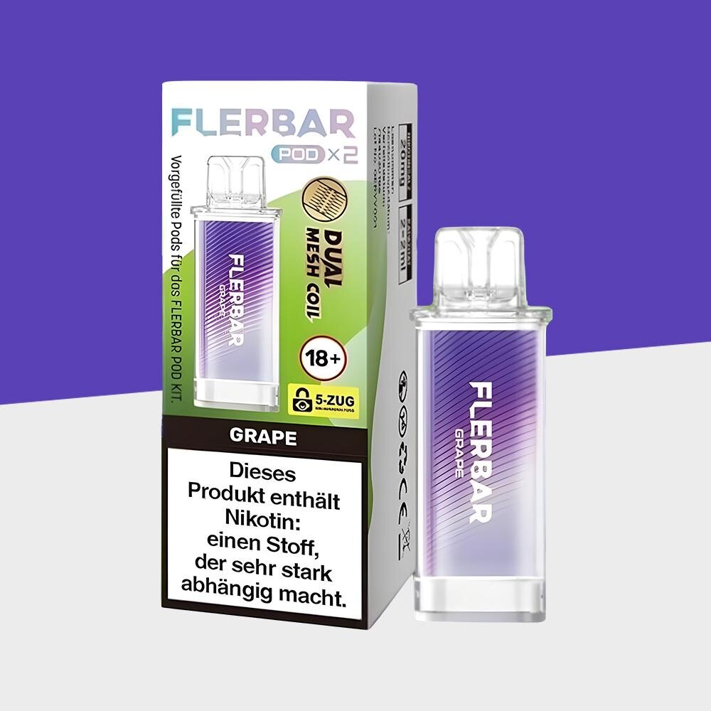 Flerbar - Grape Pod (2er Pack) – zum Top Preis, 7,99