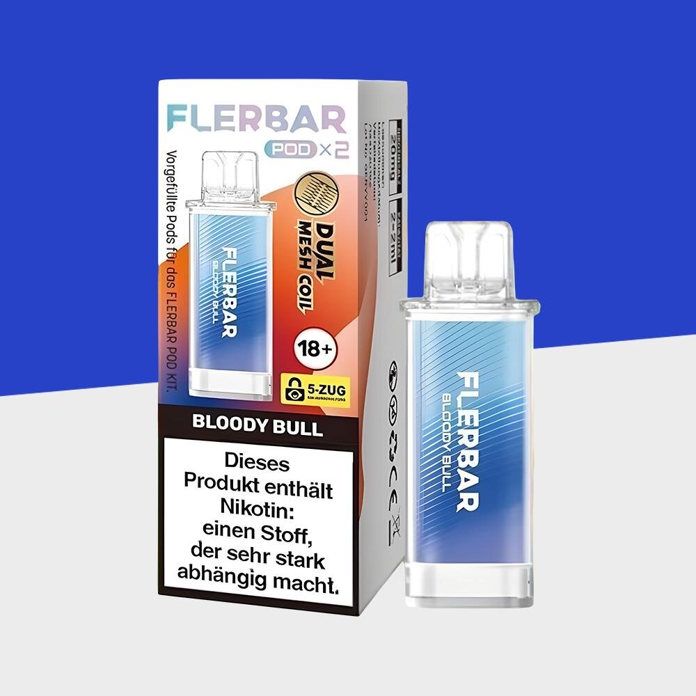 Flerbar - Bloody Bull Pod (2er Pack) – zum Top Preis, 6,99