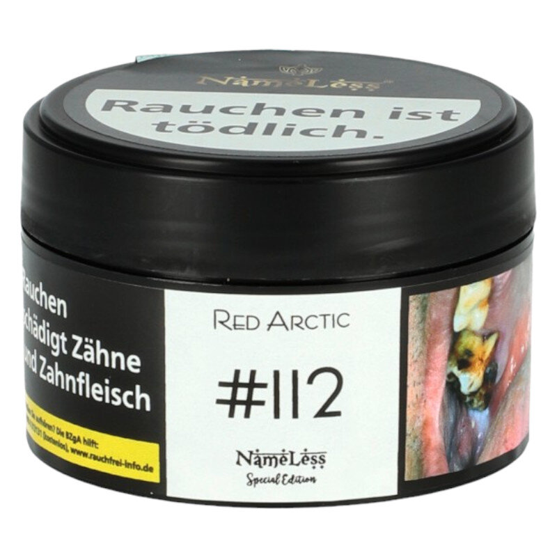 NameLess Tabak 25g - #112 Red Arctic | Online kaufen, 4,00