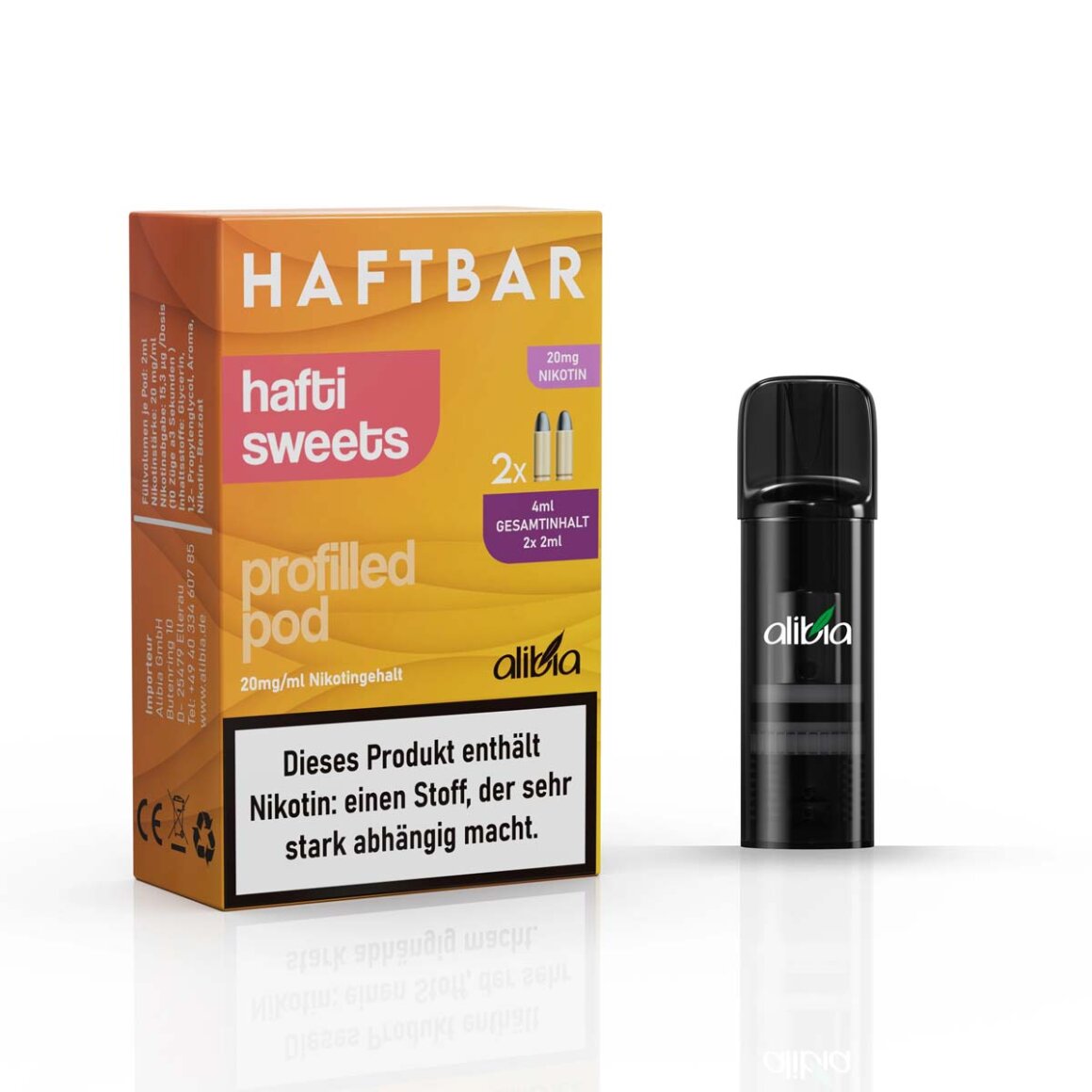 Haftbar by Haftbefehl - Hafti Sweets - Pod | kaufen, 6,99