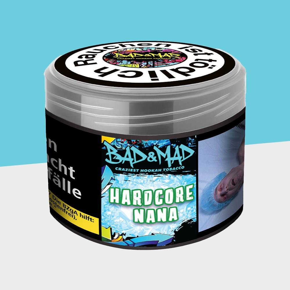 Bad & Mad Tabak 65g - HARDCORE NANA | günstig online kaufen, 17,90